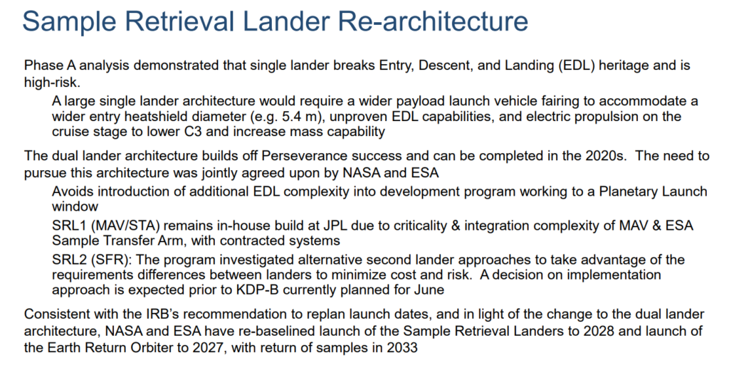 NASA Reveals Europa Clipper Cost Growth, Mars Sample Return Replan ...