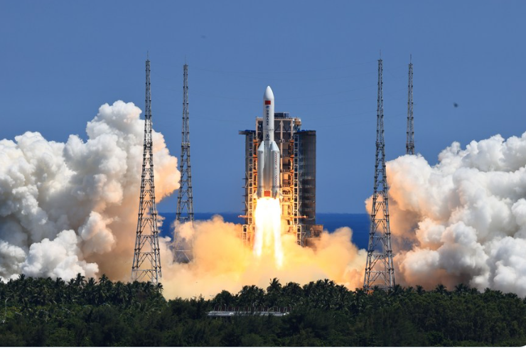 China’s Rocket Reenters Near Borneo and the Philippines ...