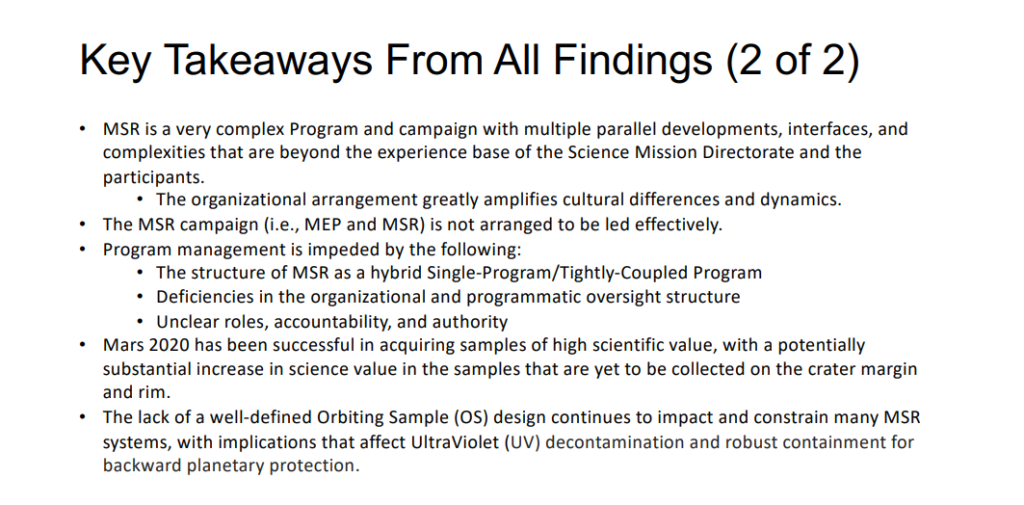 Mars Sample Return Scientifically Critical, But Eye-Poppingly Expensive ...