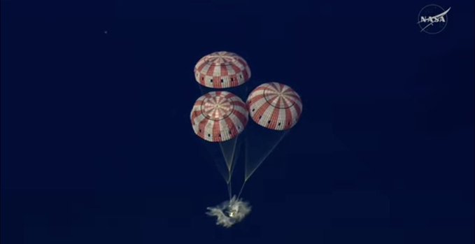 NASA Cheers First Successful Moon Mission Since 1972 ...